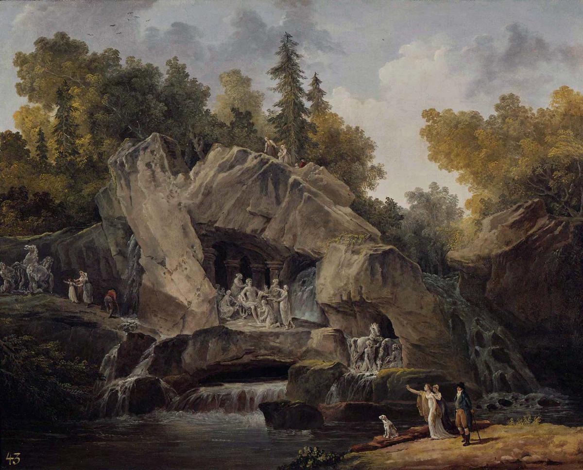 Grotto of The Baths of Apollo (Le Bosquet des Bains d'Apollon) | The ...